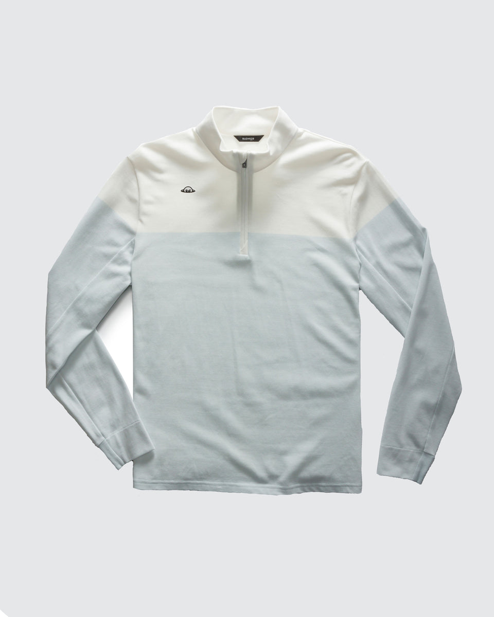 Colton 1/4 Zip Block Pique – RADMOR